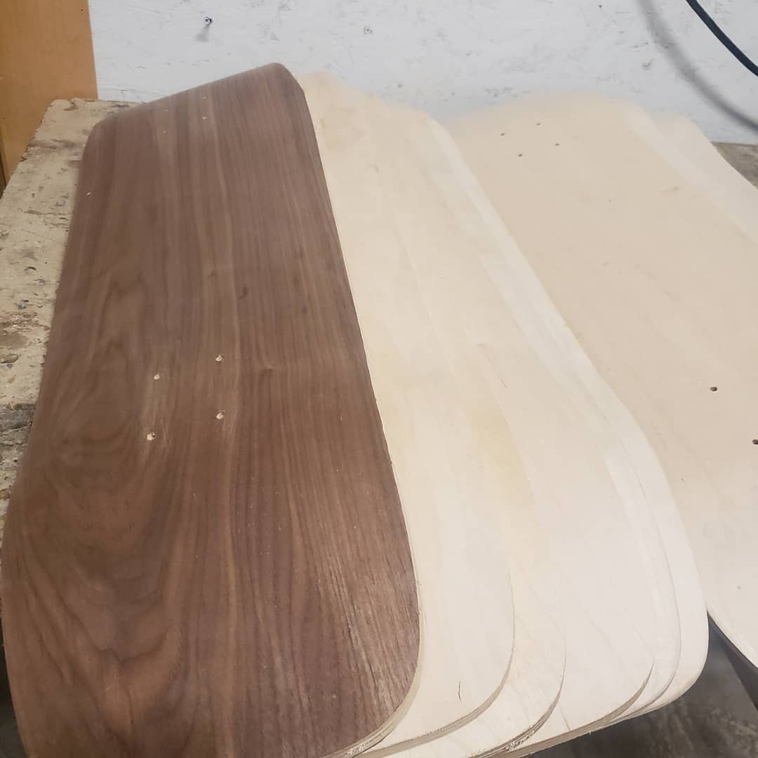 Experiment 7.0! Manufacturering Skateboard Decks. – Old School ...